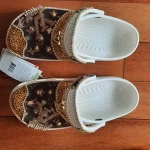 CROCS | Shoes | Bedazzled Crocs | Poshmark